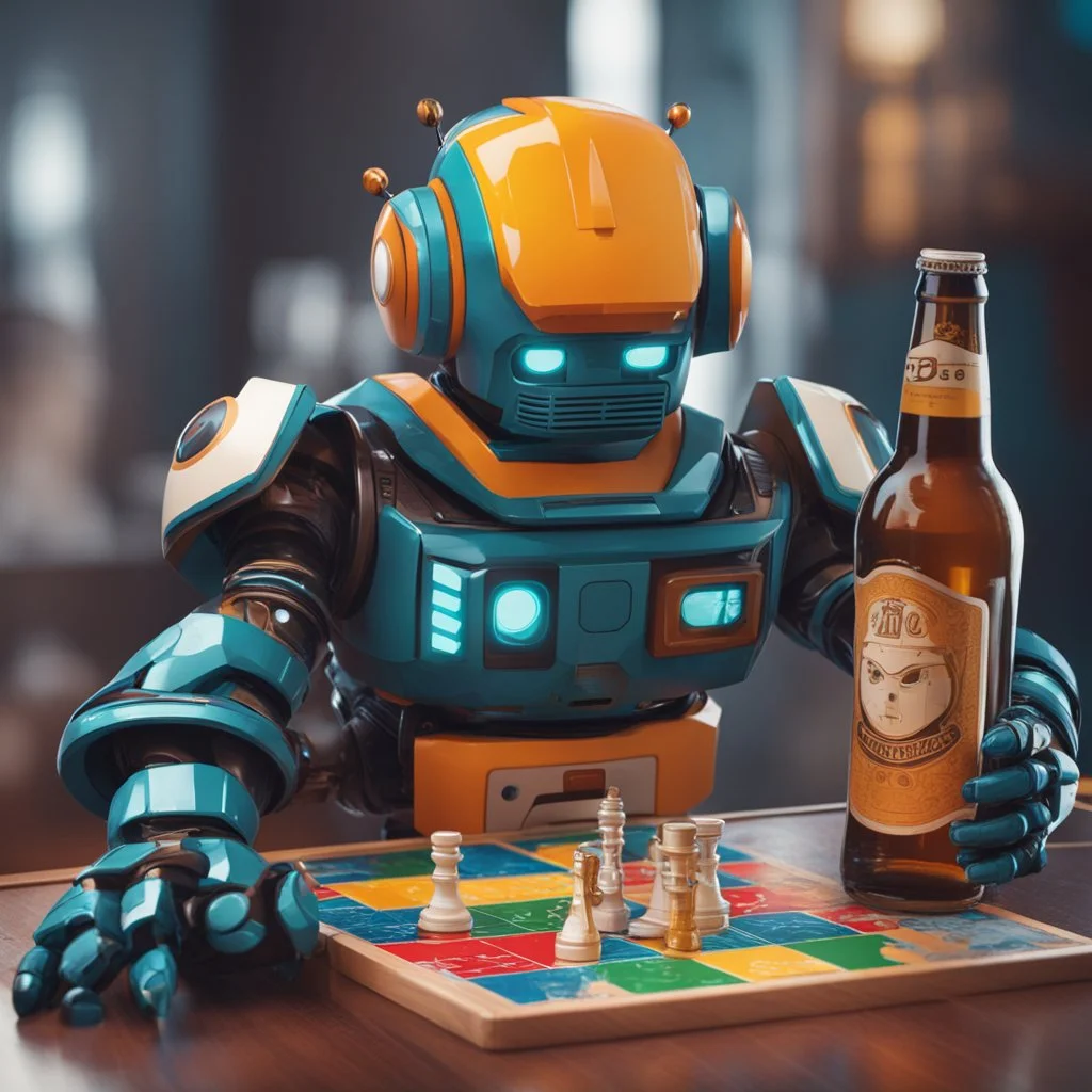 "A nice profile picture of a robot drinki..." | @Frank-Zhang on Stablecog