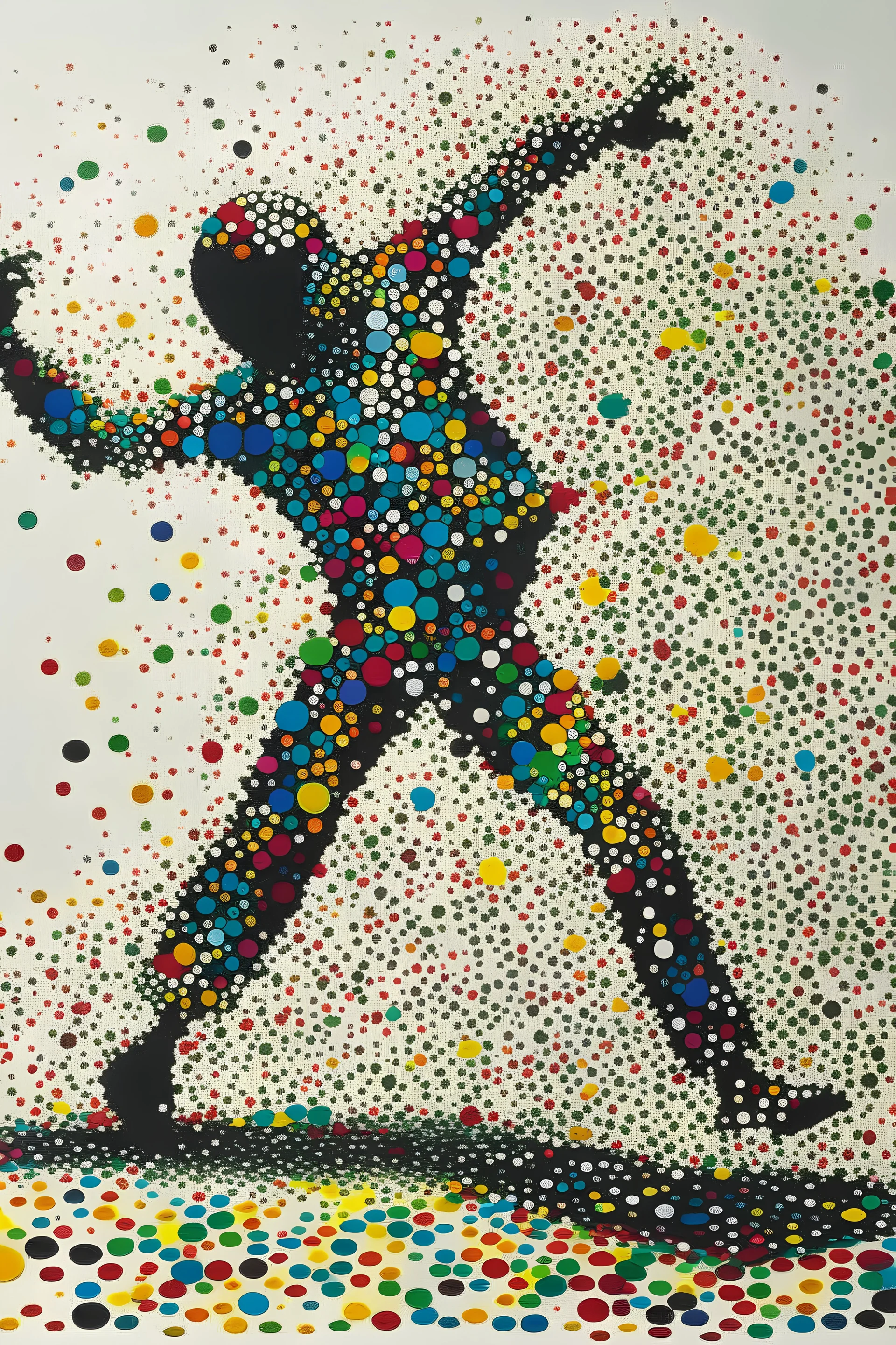 "ABSTRACT DOTS DANCING STYLE OF HIROKU..." | Gallery | Stablecog