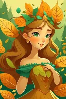 Putri daun yang cantik animasi china | @getygur3tsyj