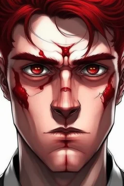 "Handsome red skinned man with 3 eyes" | @Zionite on Stablecog