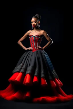 "A modern, edgy ball gown featuring a str..." | @ess on Stablecog