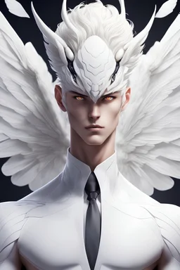 "Portrait of a beautiful male anime moth ..." | Gallery | Stablecog