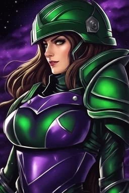 Super pretty woman, good body, big bubs, green lon... | @FabianiAI2024